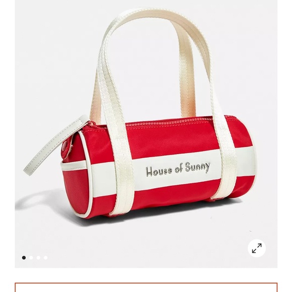 House of Sunny | Bags | House Of Sunny Red And White Mini Bag | Poshmark